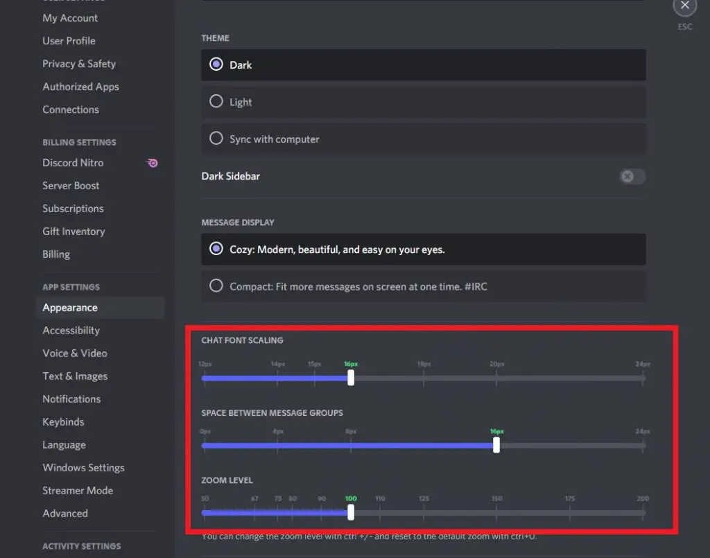 How to zoom in and out in Discord | Splaitor