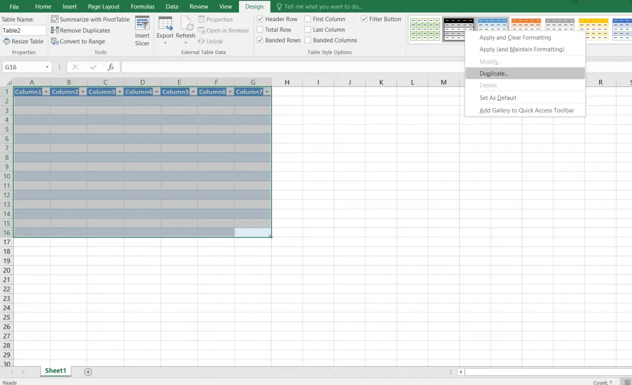 How to add colors to alternating rows in Excel | Splaitor