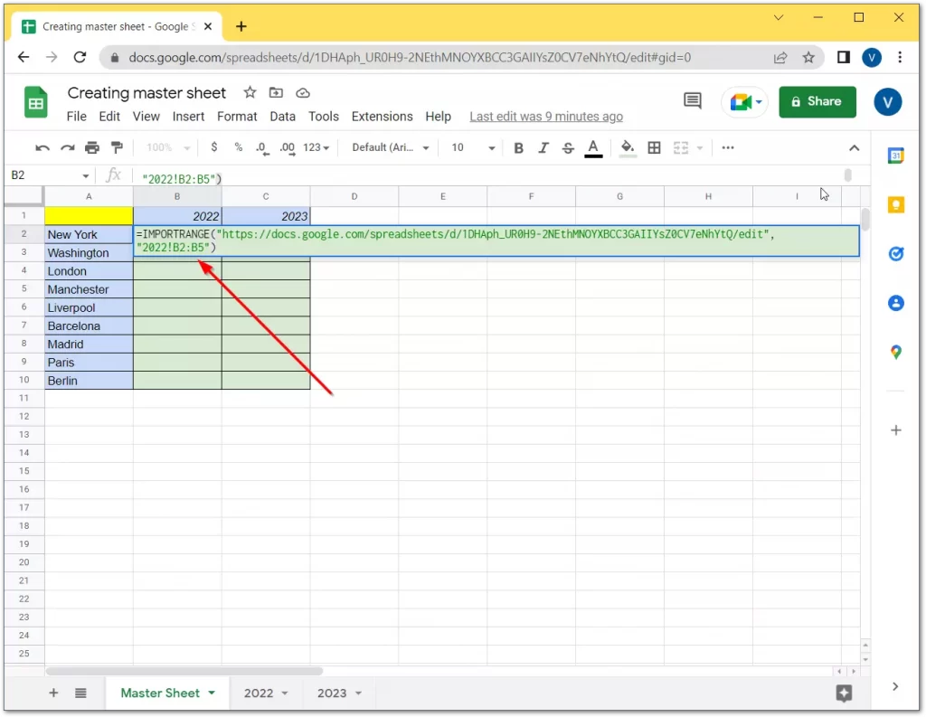 How To Create A Master Sheet In Google Sheets Splaitor