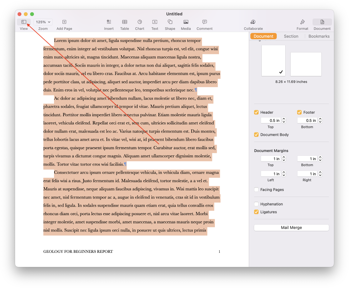 How To Highlight Text In Pages For Mac Splaitor