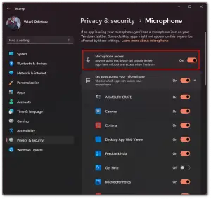 How to turn off a speech-to-text in Windows 11 | Splaitor