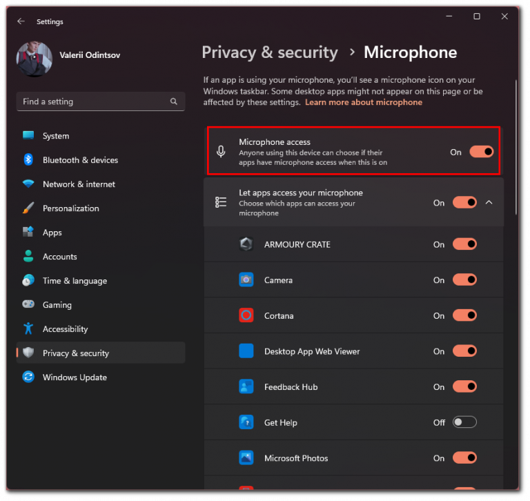 How to turn off a speech-to-text in Windows 11 | Splaitor