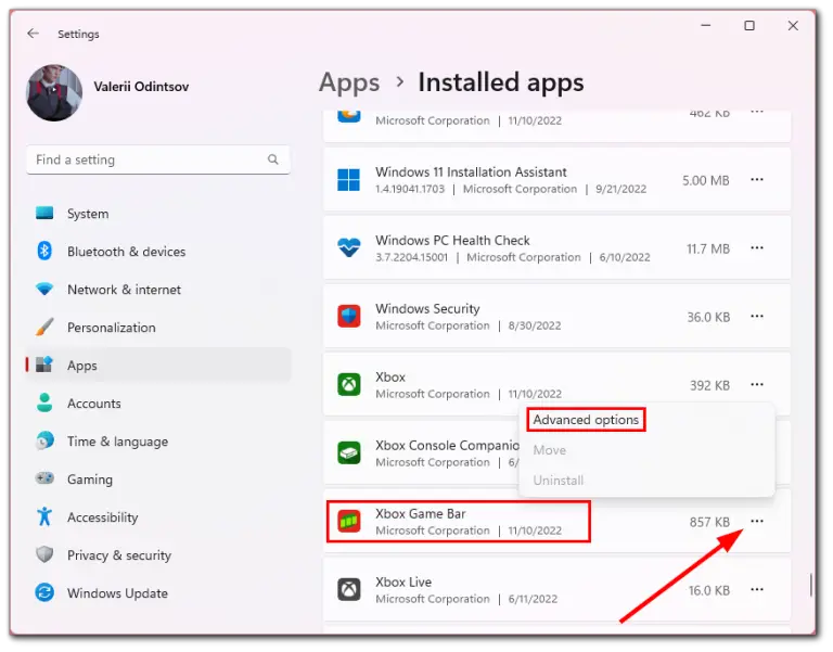 How to uninstall Xbox Game Bar on Windows 11 | Splaitor