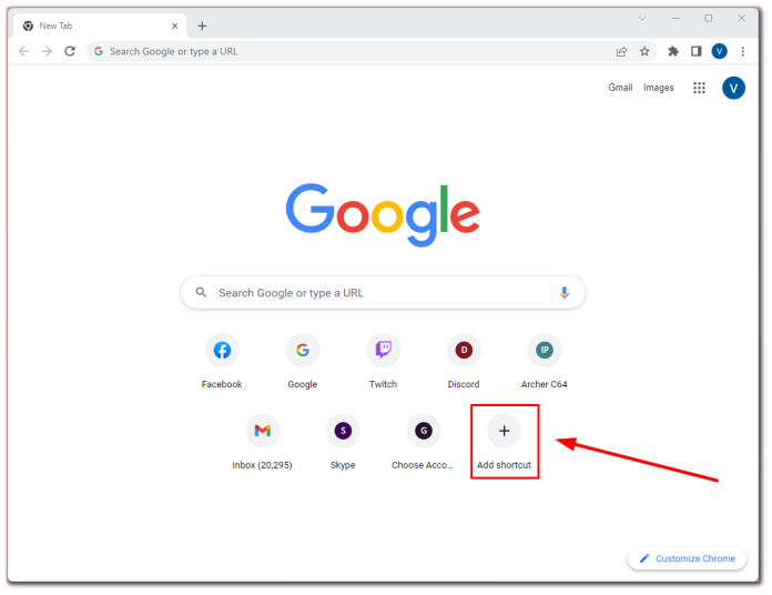 How to add shortcuts to the Google Chrome home screen | Splaitor