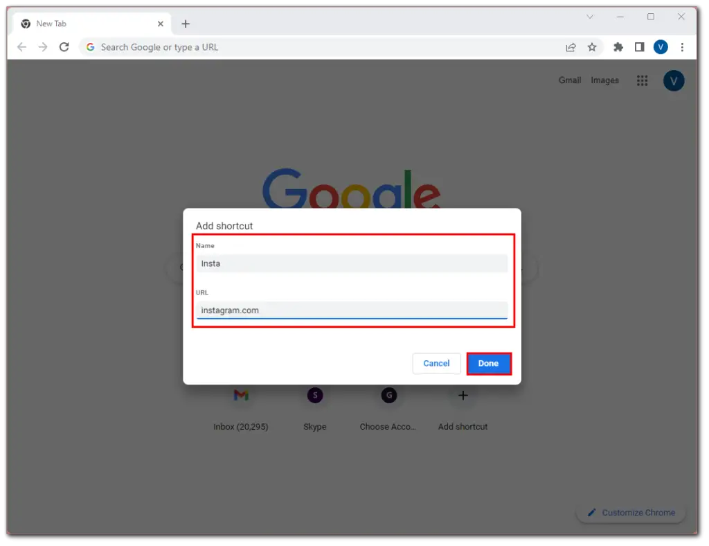 How to add shortcuts to the Google Chrome home screen | Splaitor