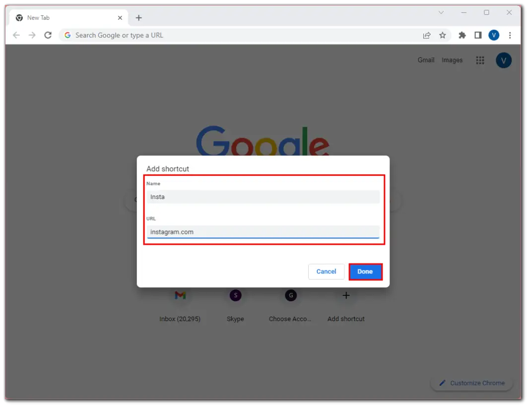 How to add shortcuts to the Google Chrome home screen | Splaitor