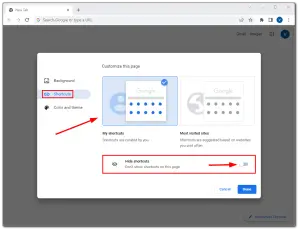 How to add shortcuts to the Google Chrome home screen | Splaitor