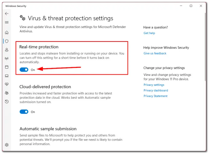How to disable Antimalware Service Executable Windows 11 | Splaitor