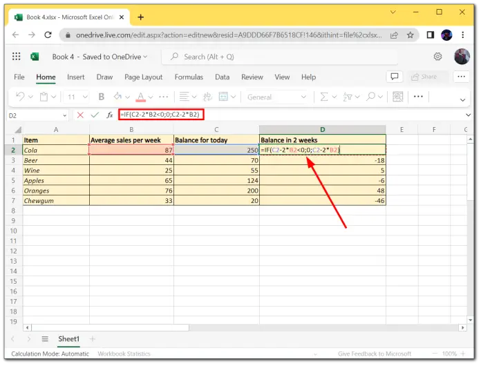 How to use less than or equal operator in Excel | Splaitor