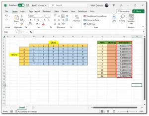 How to calculate probability in Excel | Splaitor