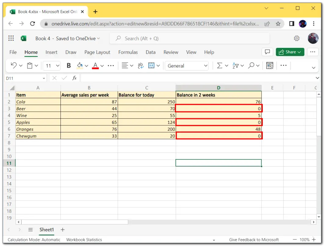 How to use less than or equal operator in Excel | Splaitor