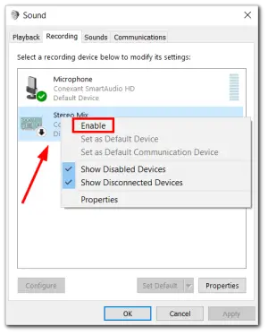 How to enable Stereo Mix Option in Windows 10 | Splaitor